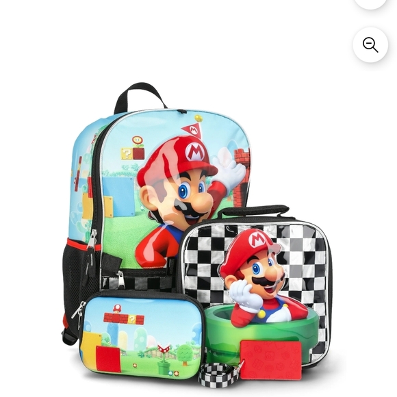 Nintendo | Accessories | Nintendo Super Mario Backpack And Lunchbox Set ...